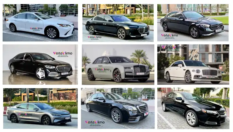 Our Fleet - Vertex Limousines Dubai